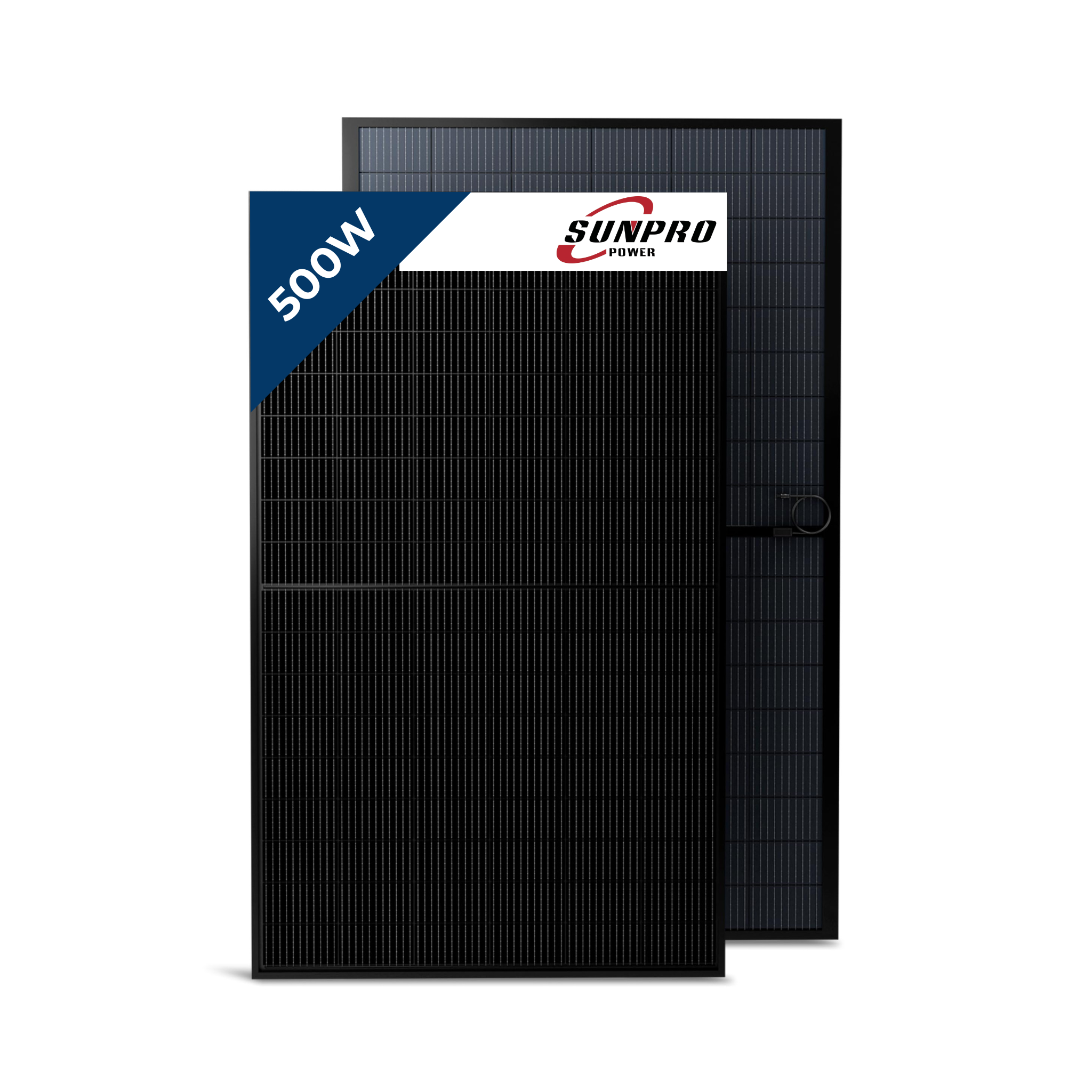 Ulica Black Jade 500W Solarmodul – Full Black Bifazial N-Type TOPCon D
